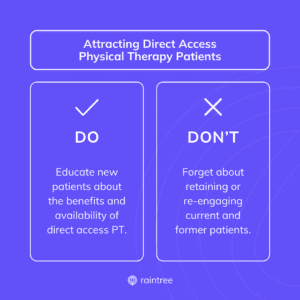 Direct Access Physical Therapy: 8 Top Patient Marketing Tips